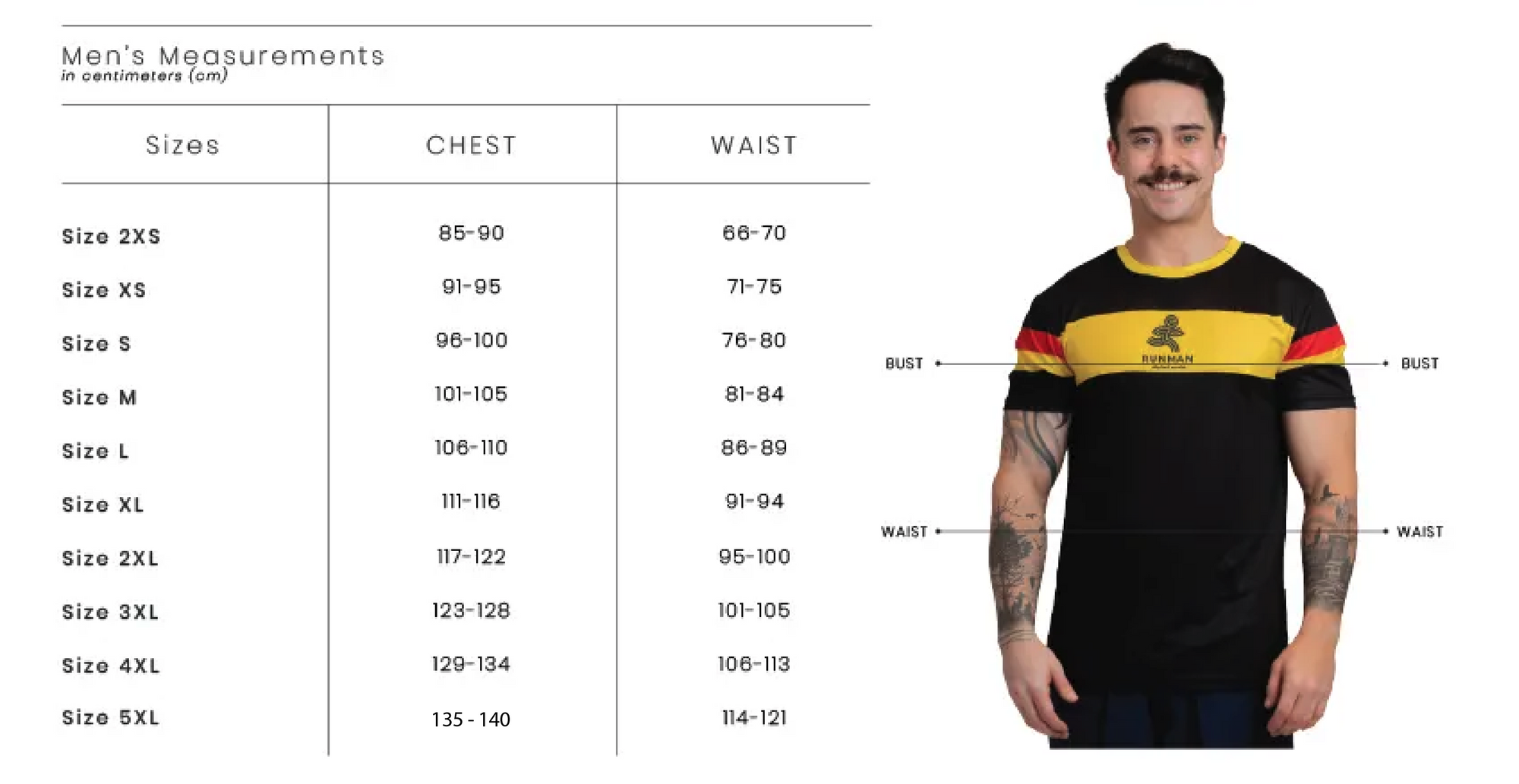 Sizing Chart – OTG